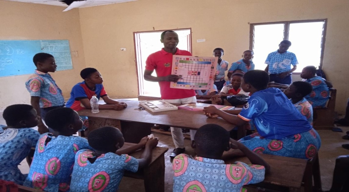 Dormaa Central NCCE Exposes Students to the Constitution Game | NCCE Ghana