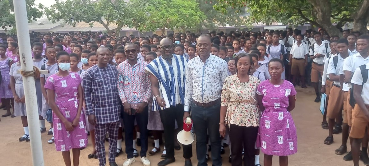 NCCE Ejisu Municipal visited the Ejisu Senior Technical Secondary ...