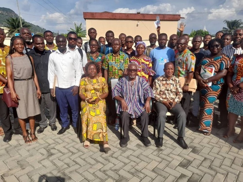 The Deputy Chairman of Operations, Mr. Samual Asare Akuamoah as part of ...