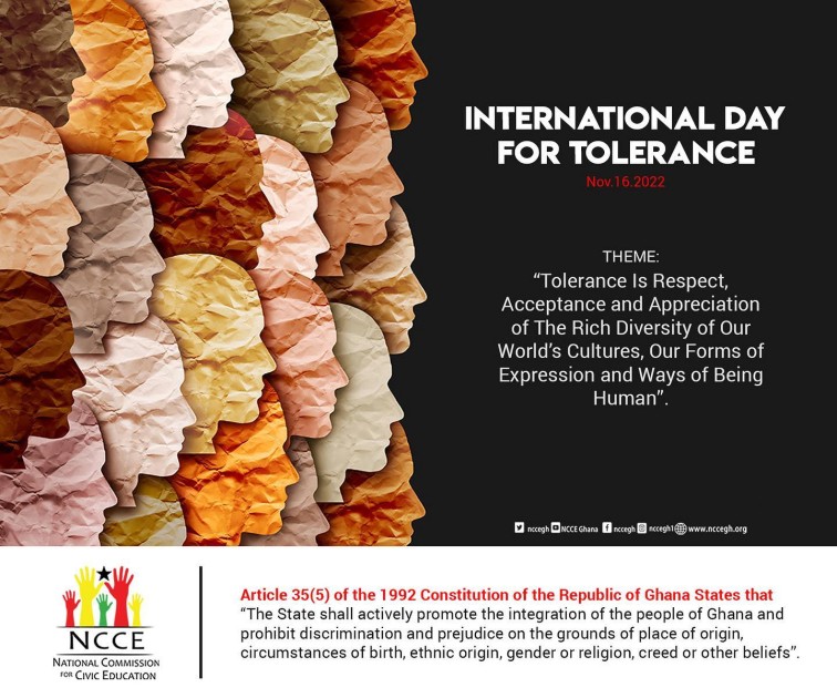 NCCE joins the world to celebrate International Day For Tolerance ...