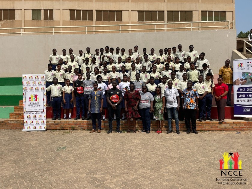 NCCE Launches Civic Education Club at Rev. John Teye Memorial Institute ...