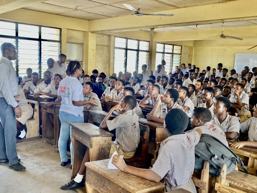 ABLEKUMA WEST NCCE OFFICE ENGAGES DANSOMAN BASIC SCHOOL DURING ...