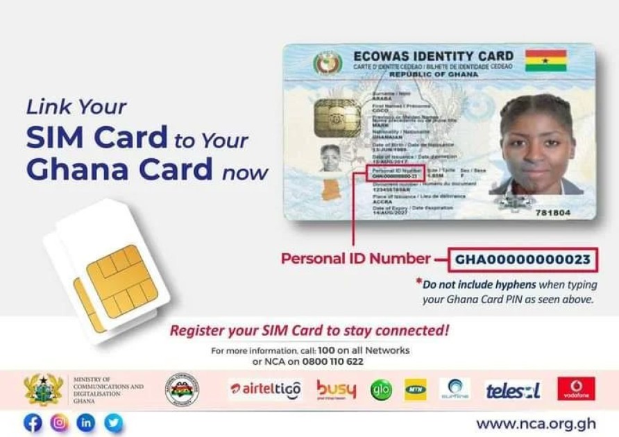 Register your SIM Card and stay connected. | NCCE Ghana