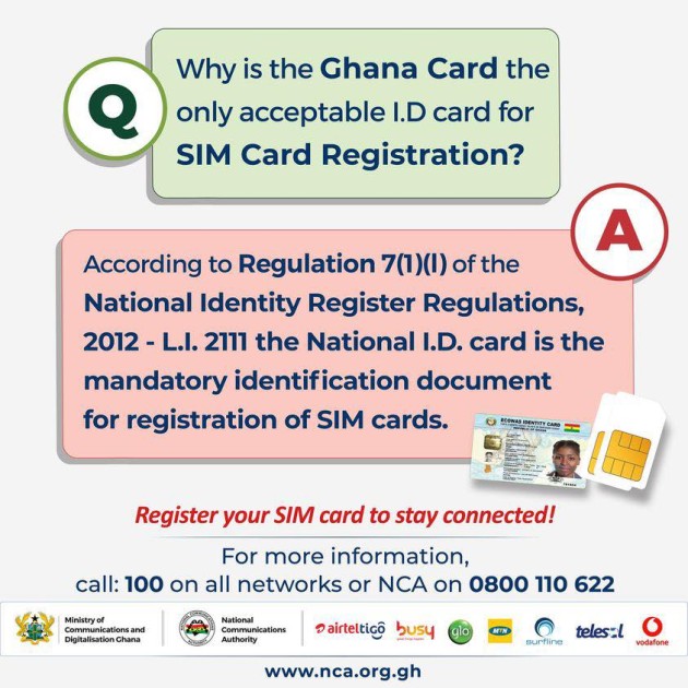 Public Education on SIM Re-Registration | NCCE Ghana