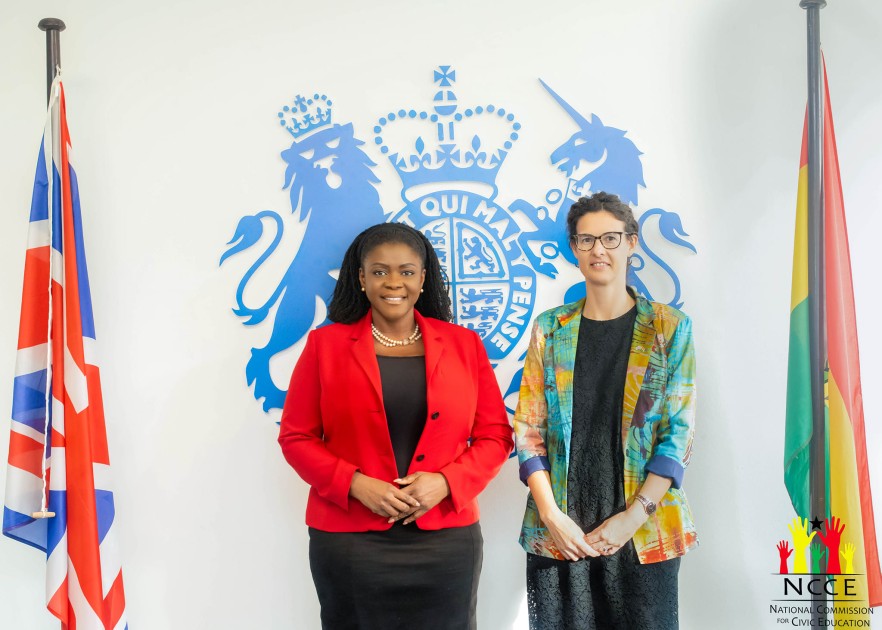The British High Commissioner to Ghana, Harriet Thompson and the ...