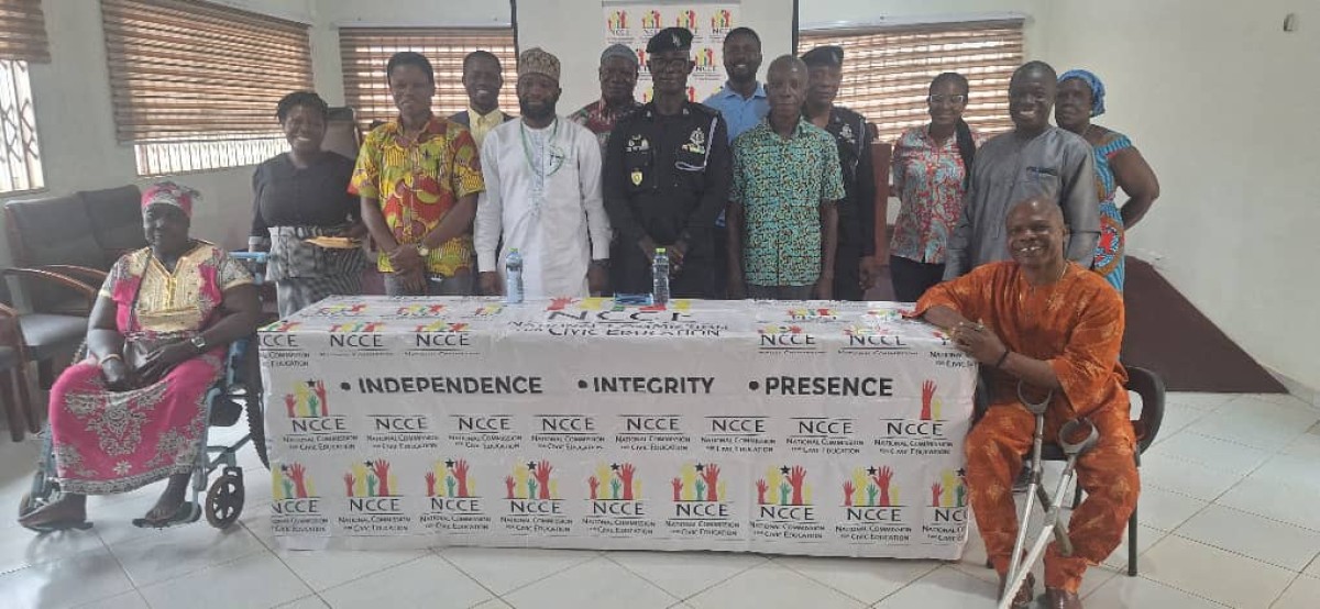 Kpone - Katamanso NCCE inaugurates IPDC | NCCE Ghana