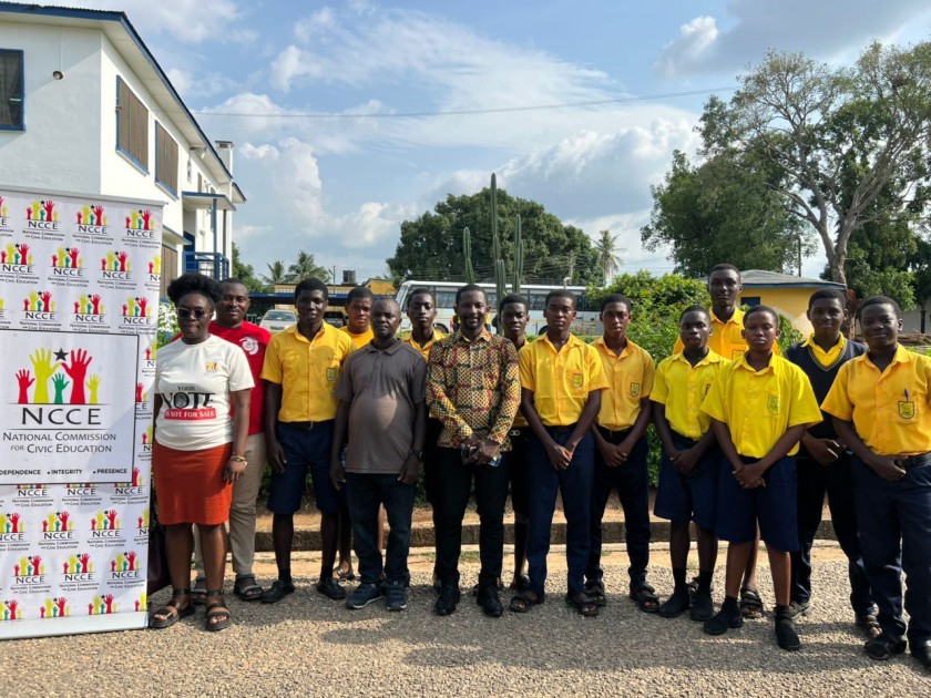 NCCE New Juaben North Office Engages Pope John SHS Students in Drug ...