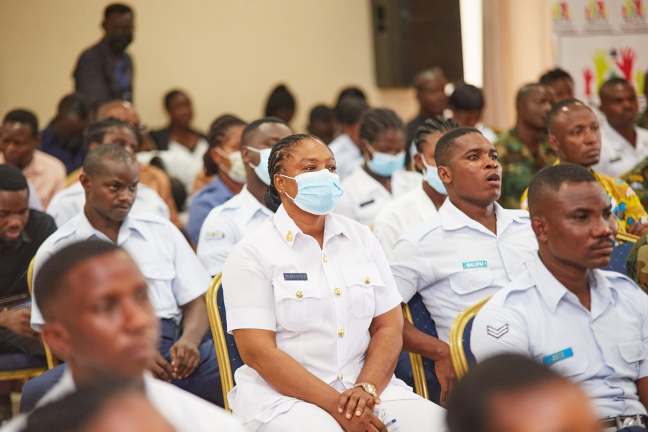 Scenes from today's Constitution Week engagement with the Ghana Armed ...