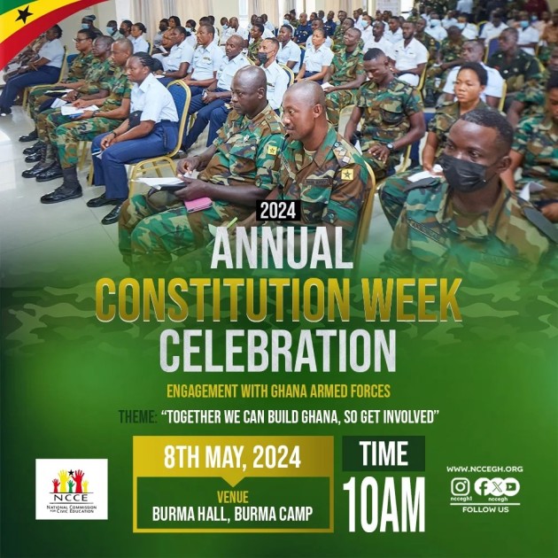 Ghana Armed Forces to host the NCCE at Burma Camp | NCCE Ghana