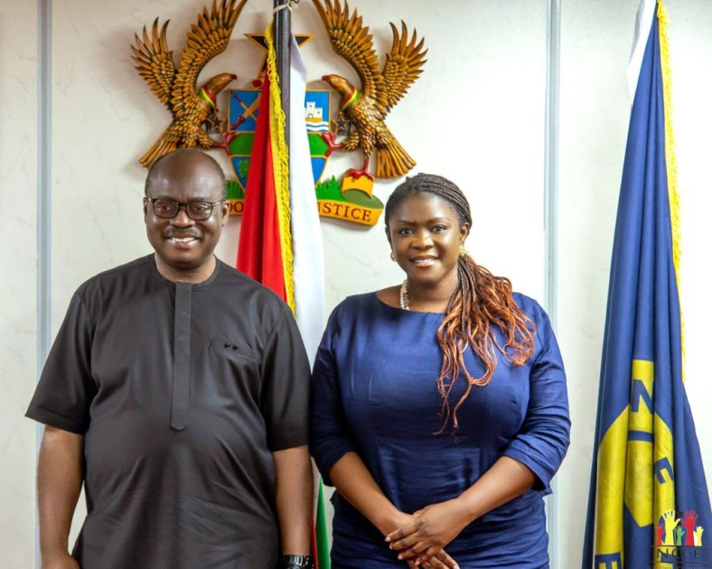 NCCE Boss meets Governor of Bank of Ghana | NCCE Ghana
