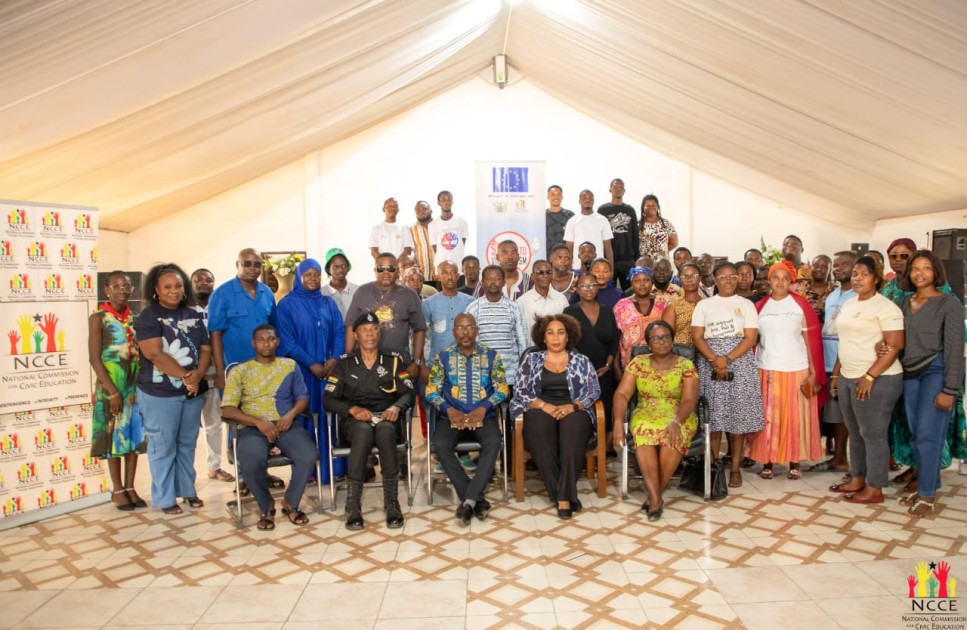 Youth in Okaikwei North Urged to Foster National Unity | NCCE Ghana