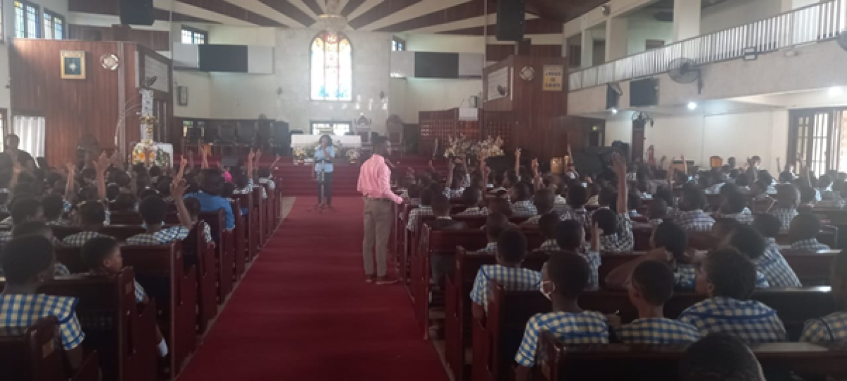 NCCE ENGAGES KANESHIE PRESBYTERIAN PREPARATORY SCHOOL IN PRACTICING ...