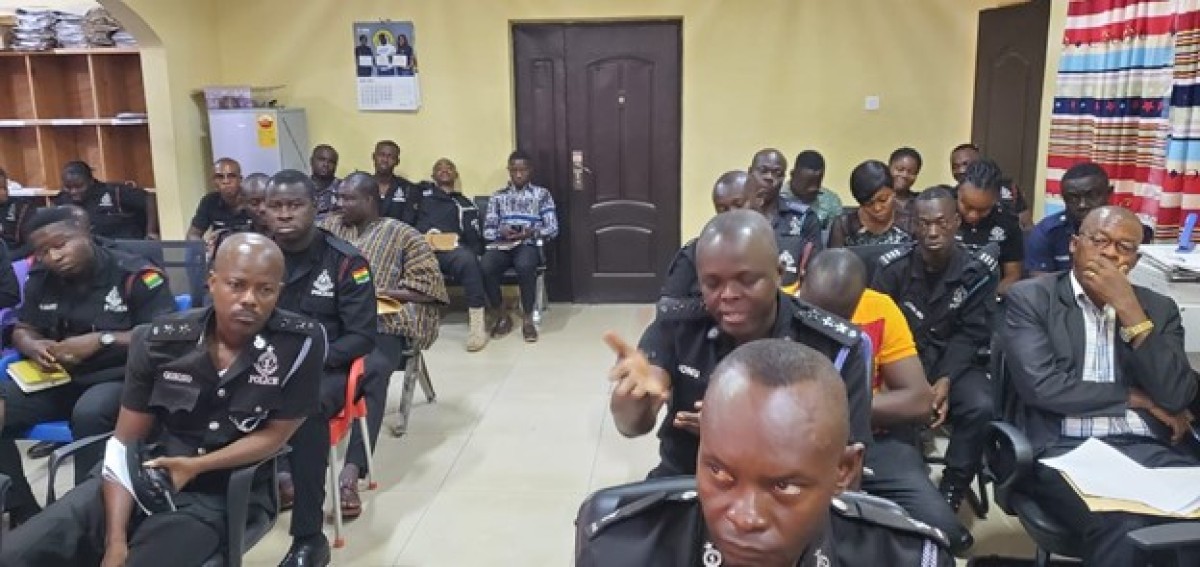 Work with the Ghana Police Service to Maintain Law and Order - NCCE ...