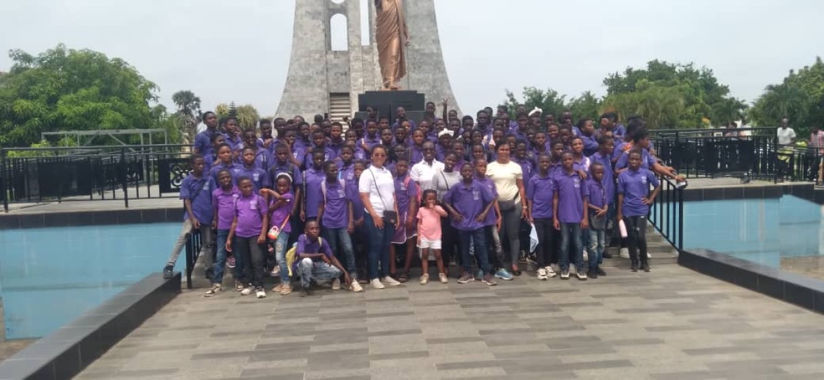 NCCE KPONE KATAMANSO LEADS STUDENTS ON TOUR TO HISTORIC SITES IN GHANA ...