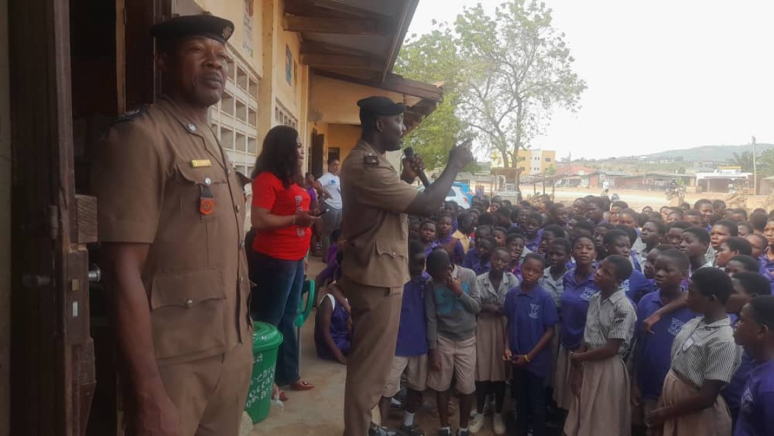 Fire Safety Education at Kpone Katamanso | NCCE Ghana
