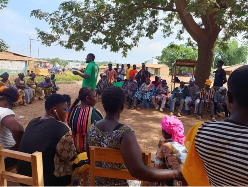 NCCE's Inter-Party Dialogue Committee (IPDC) at Kpatia Community in ...