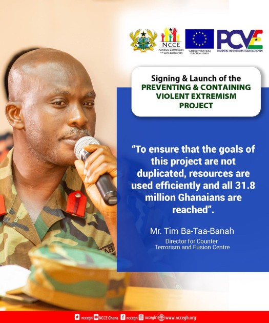 Snippets from the signing and launch of PCVE project - Mr. Tim Ba-Taa ...
